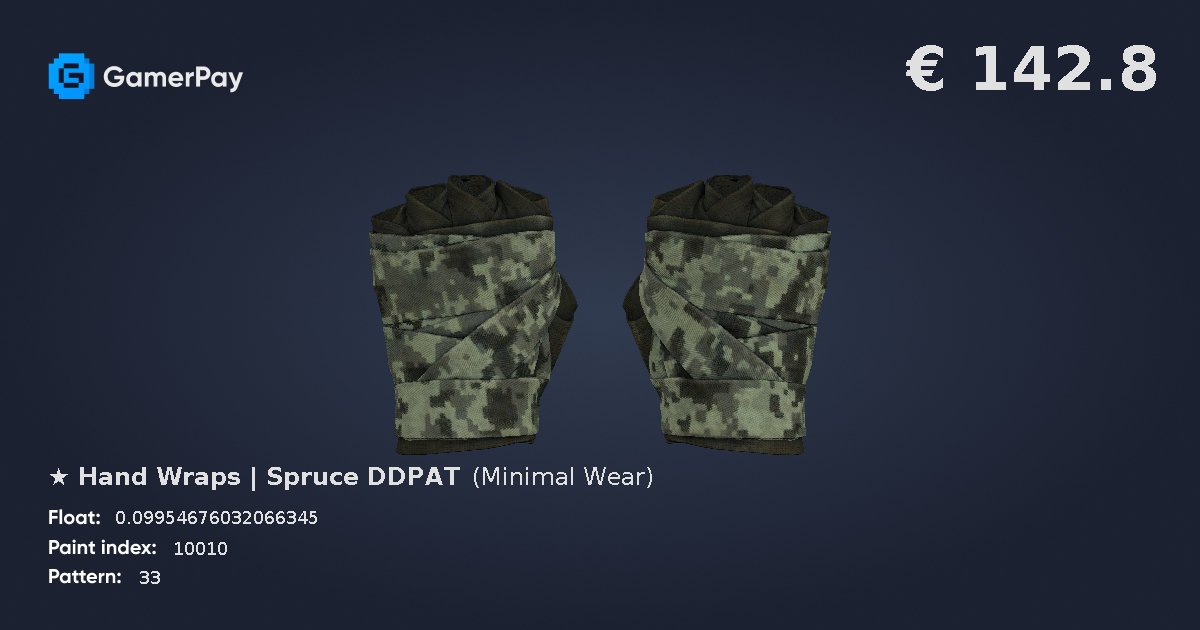 Hand Wraps | Spruce DDPAT on GamerPay