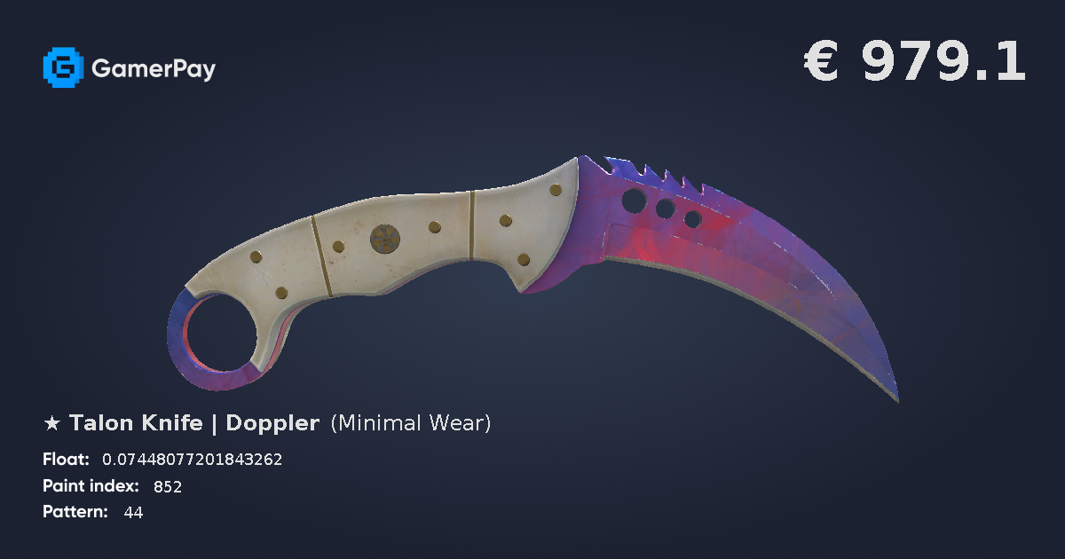 Talon Knife | Doppler Phase 1 on GamerPay