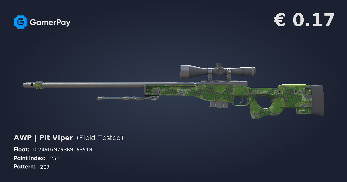 AWP | Pit Viper on GamerPay