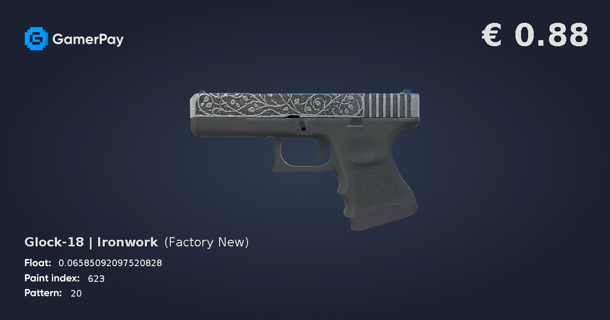 Glock-18 | Ironwork on GamerPay