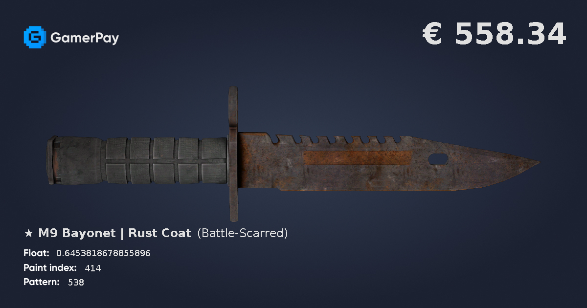 M9 Bayonet | Rust Coat on GamerPay