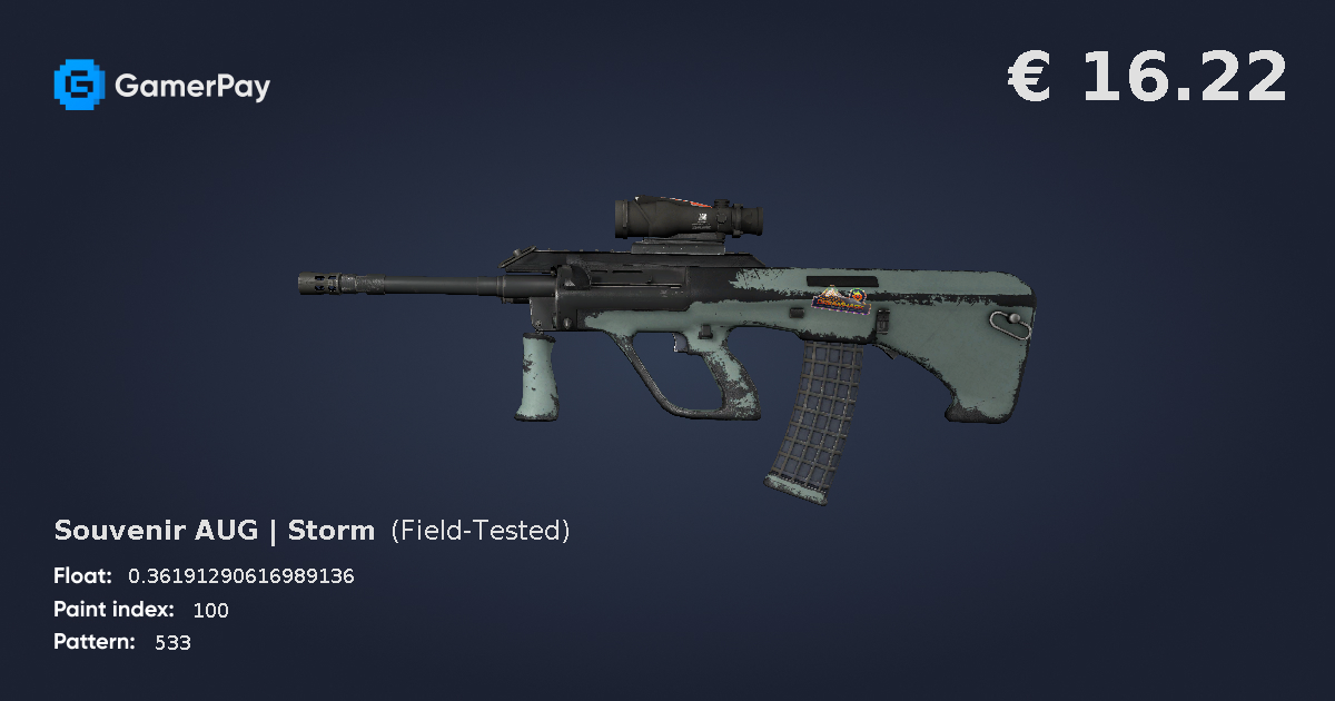 Souvenir AUG | Storm on GamerPay
