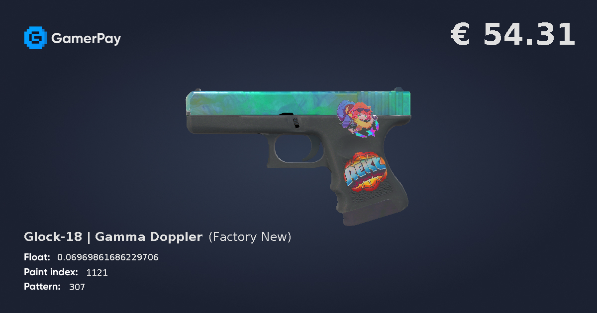 Glock-18 | Gamma Doppler Phase 2 on GamerPay