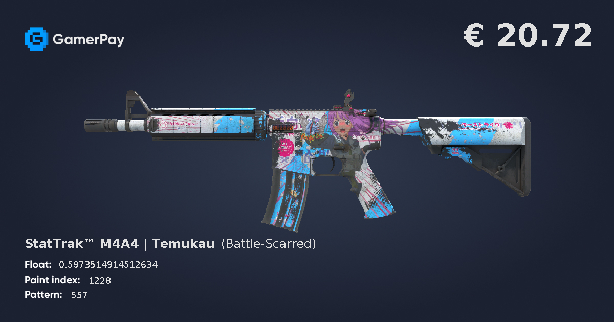 StatTrak™ M4A4 | Temukau on GamerPay
