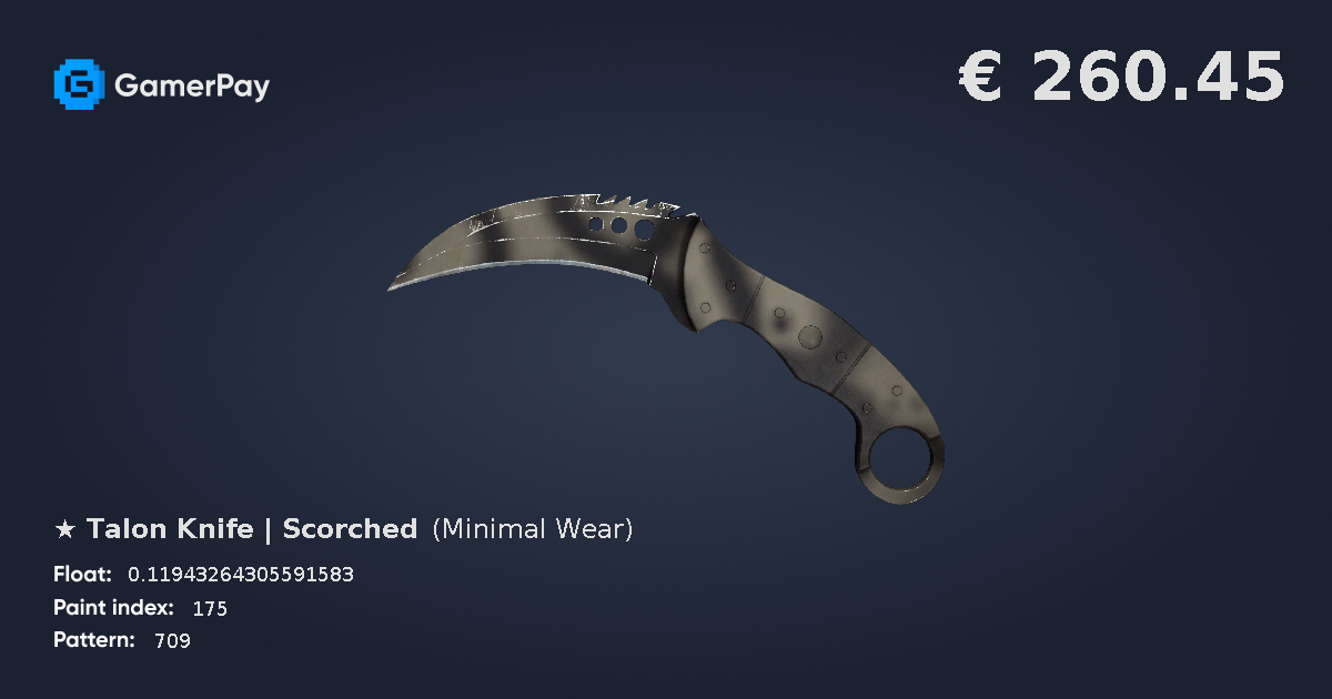 Talon Knife | Scorched on GamerPay