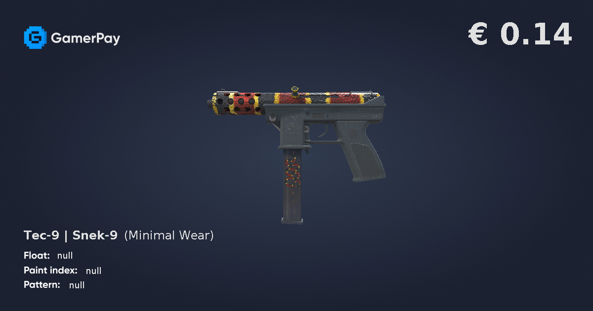 Tec-9 | Snek-9 on GamerPay