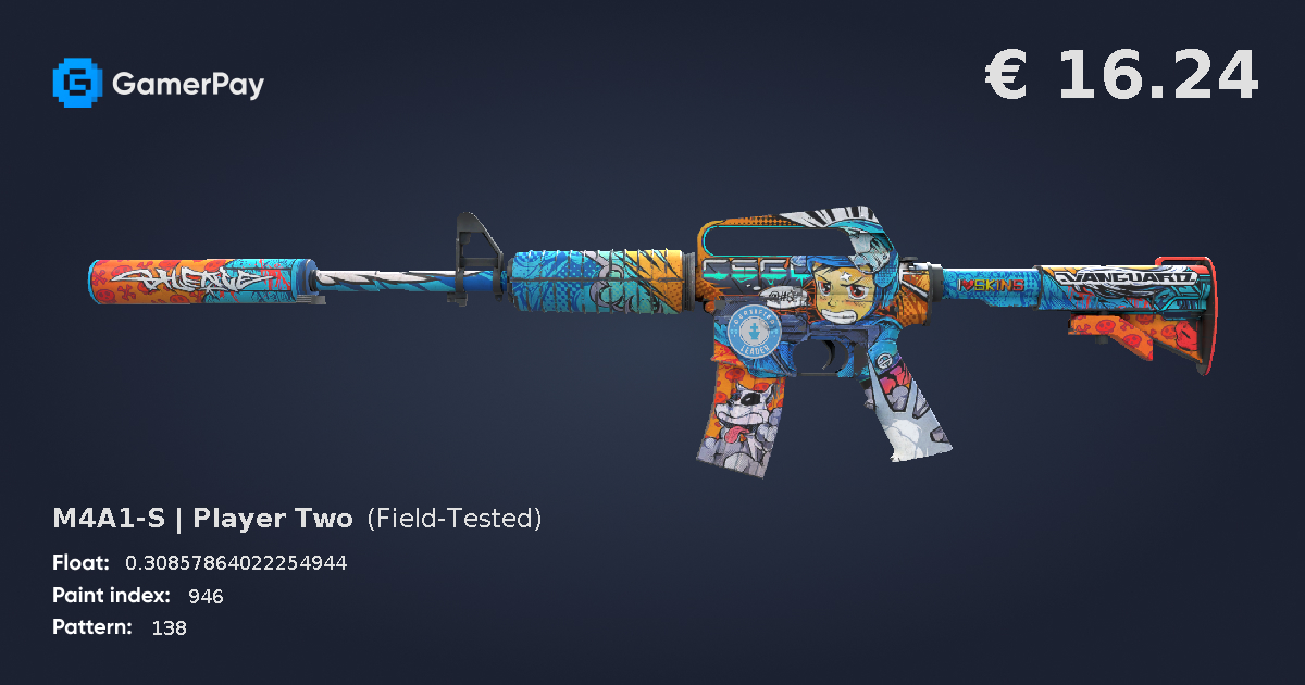 M4A1-S | Player Two on GamerPay
