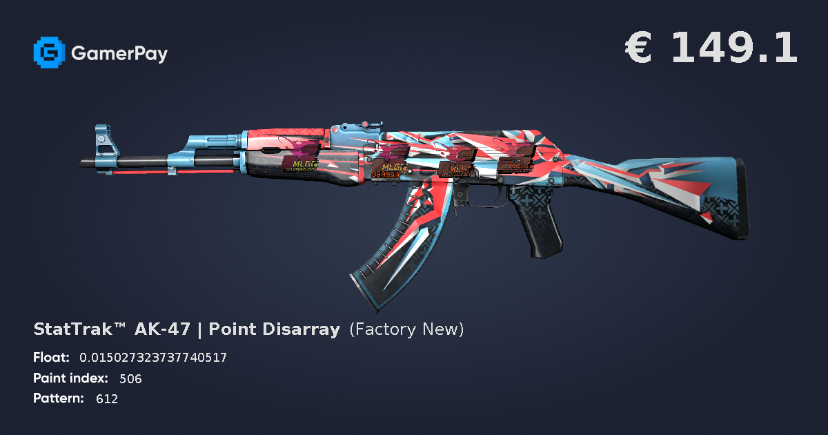StatTrak™ AK-47 | Point Disarray on GamerPay