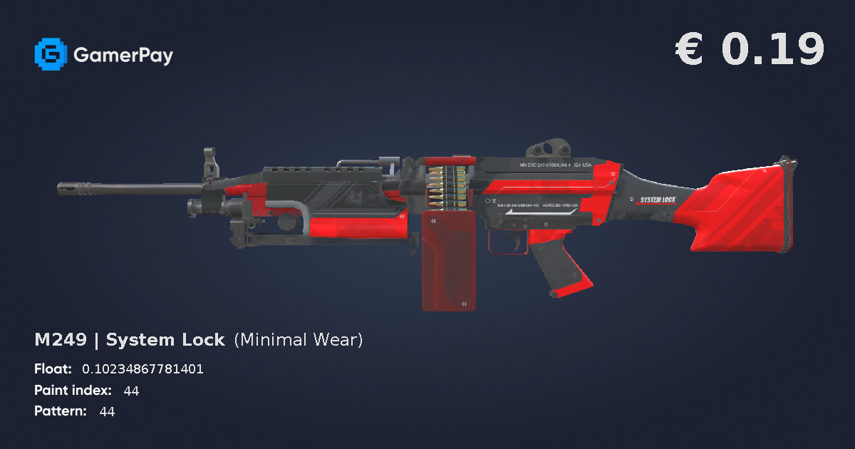 M249 | System Lock on GamerPay