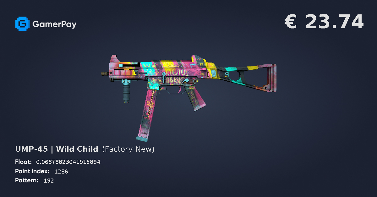 UMP-45 | Wild Child on GamerPay