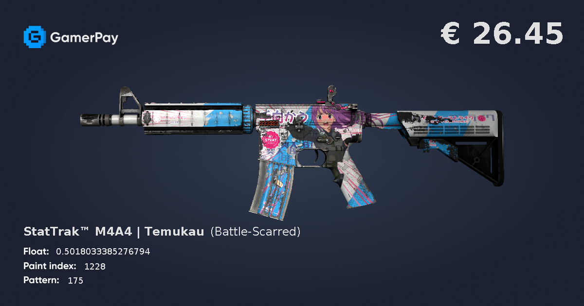 StatTrak™ M4A4 | Temukau on GamerPay