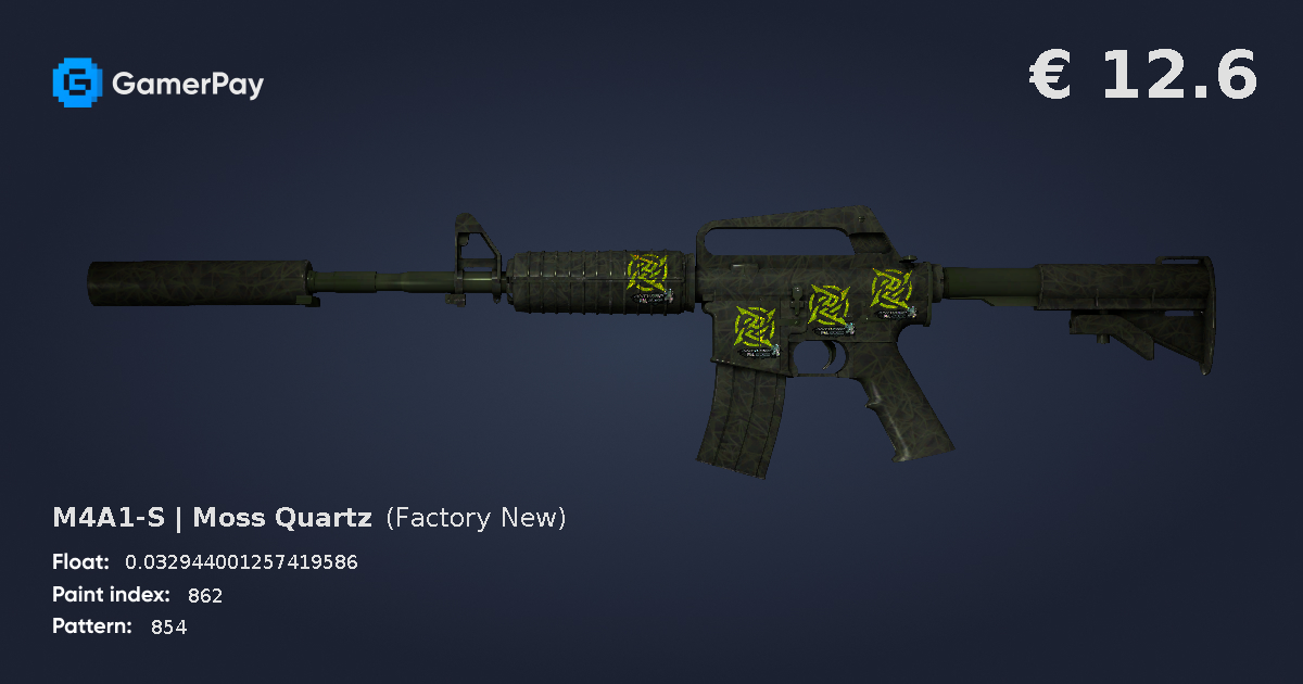 M4A1-S | Moss Quartz on GamerPay