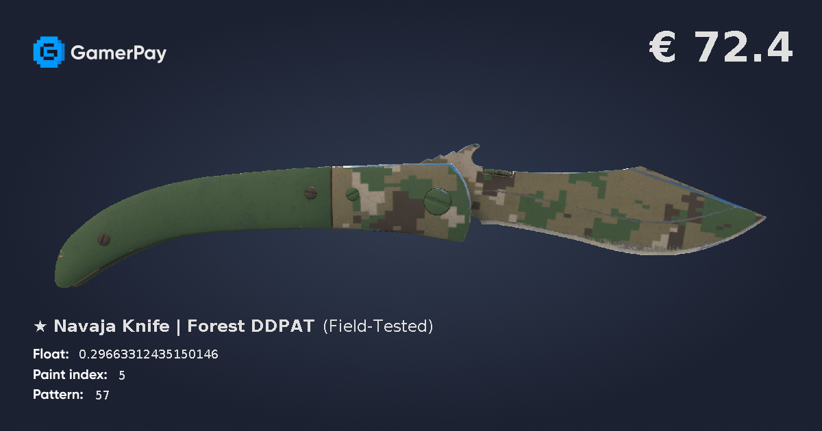 Navaja Knife | Forest DDPAT on GamerPay