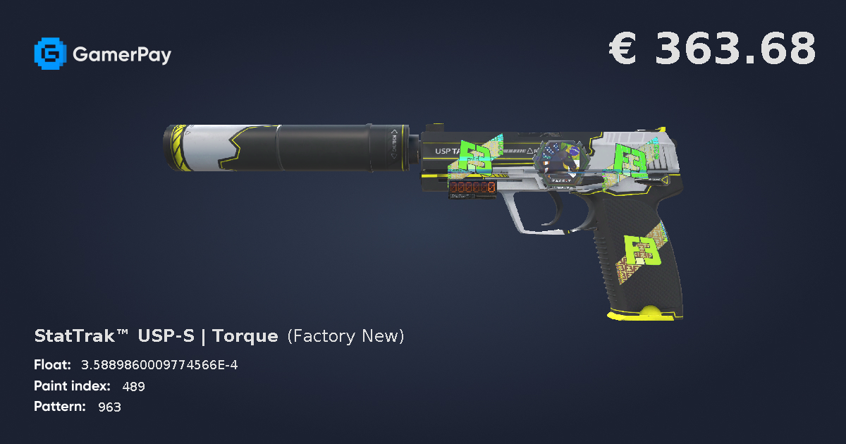 StatTrak™ USP-S | Torque on GamerPay