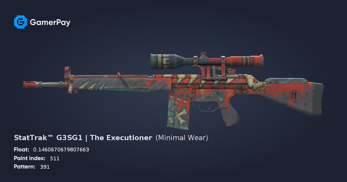 StatTrak™ G3SG1 | The Executioner on GamerPay