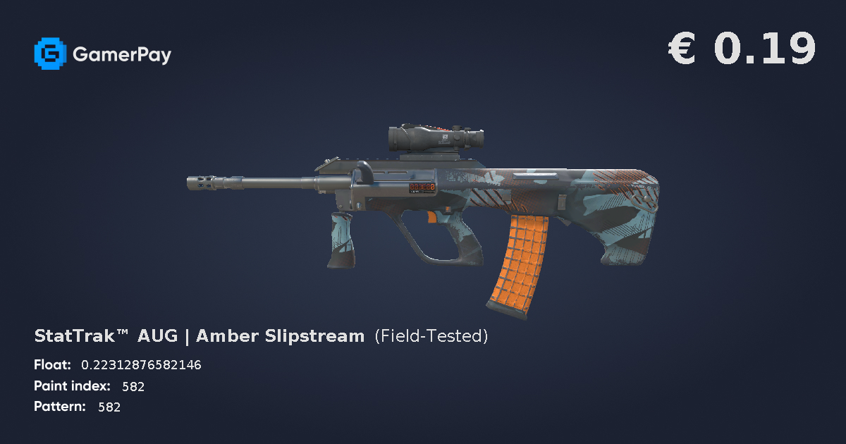 StatTrak™ AUG | Amber Slipstream on GamerPay