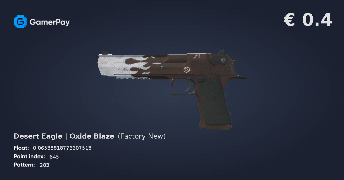 Desert Eagle | Oxide Blaze on GamerPay