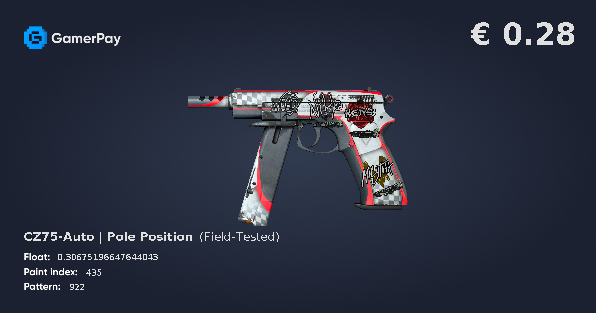 CZ75-Auto | Pole Position on GamerPay