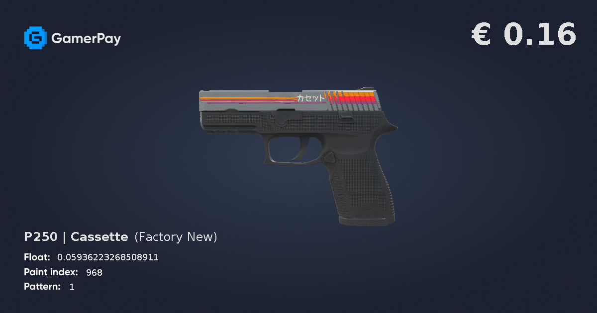 P250 | Cassette on GamerPay