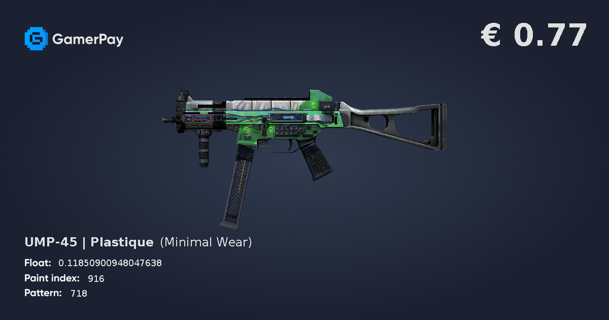 UMP-45 | Plastique on GamerPay
