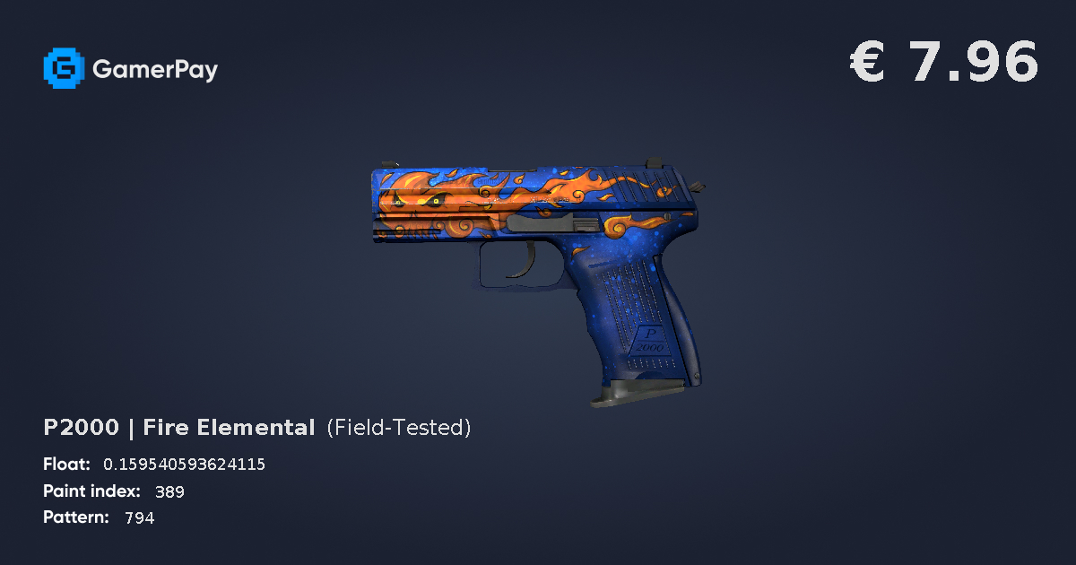 P2000 | Fire Elemental on GamerPay