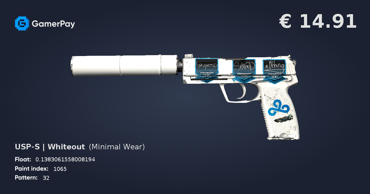 USP-S | Whiteout on GamerPay