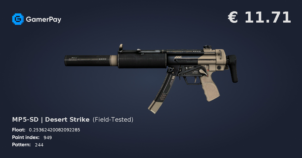 MP5-SD | Desert Strike on GamerPay