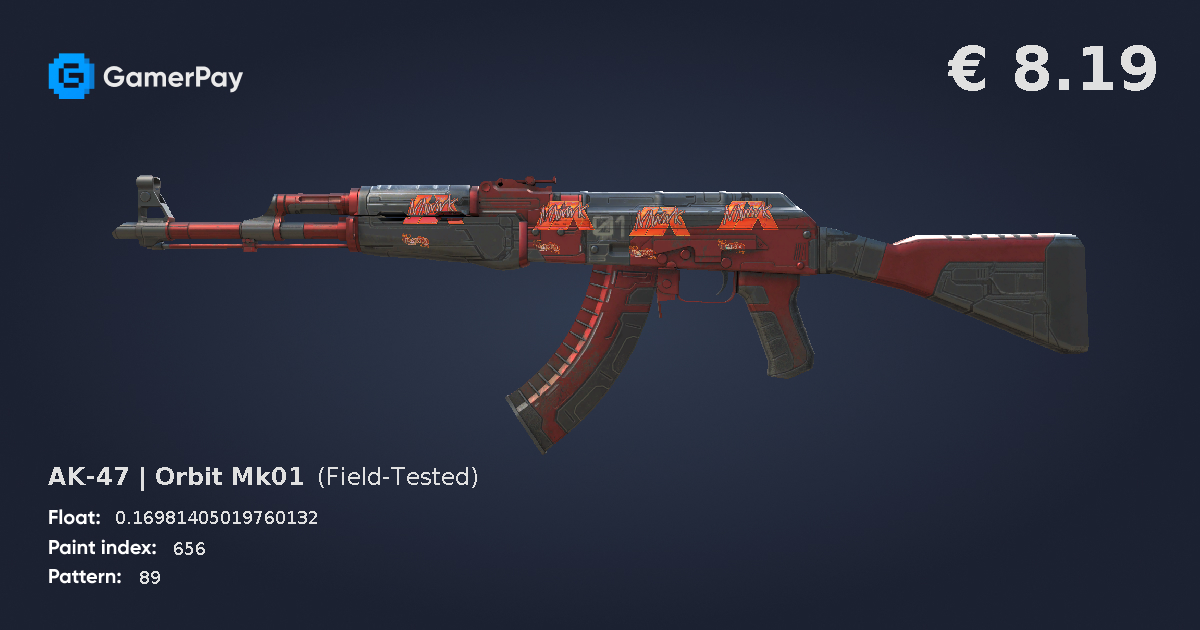 AK-47 | Orbit Mk01 on GamerPay