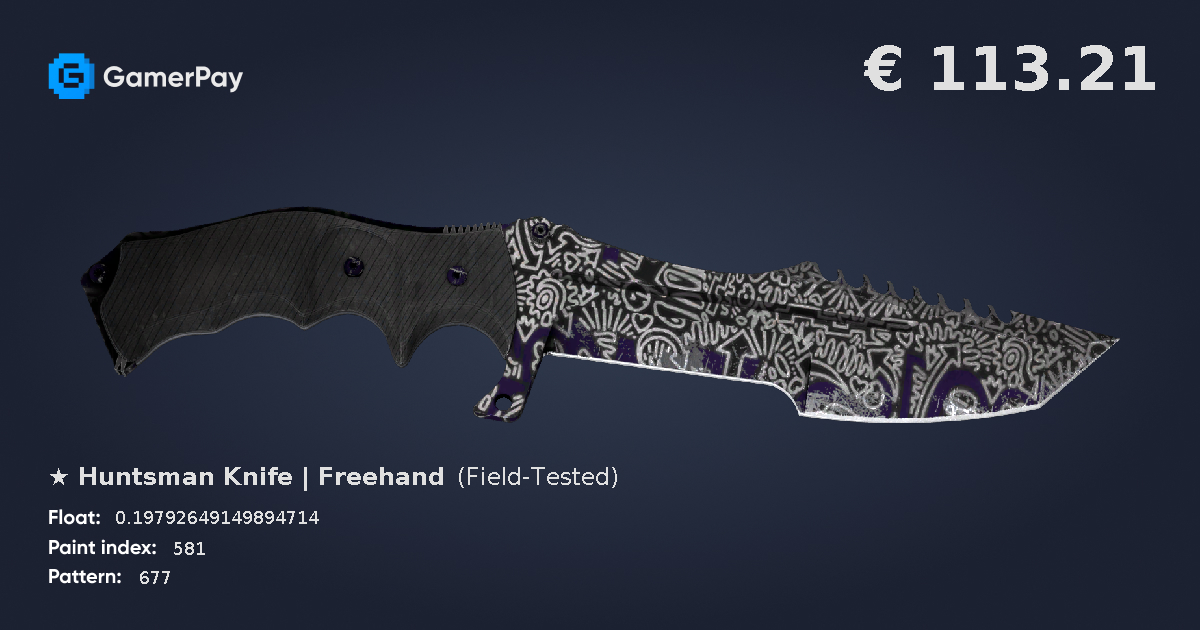 Huntsman Knife | Freehand on GamerPay