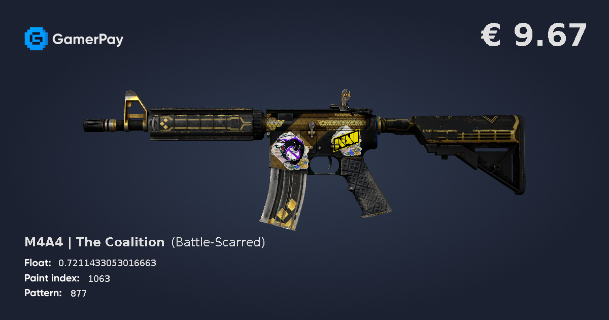 M4A4 | The Coalition on GamerPay
