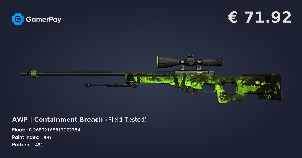 AWP | Containment Breach on GamerPay