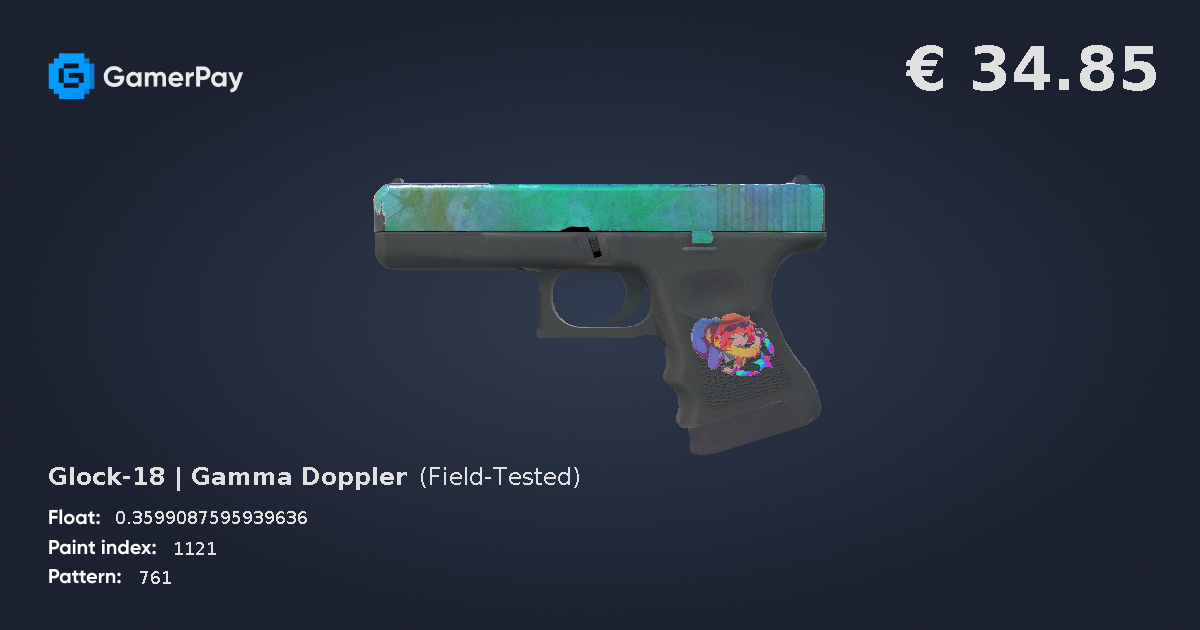 Glock-18 | Gamma Doppler Phase 2 on GamerPay