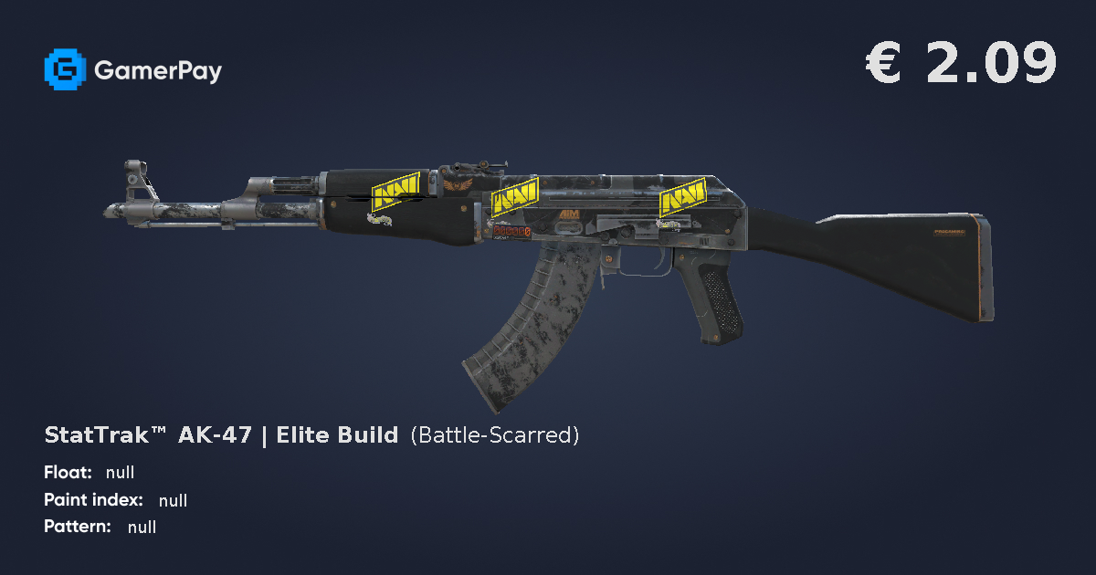 StatTrak™ AK-47 | Elite Build on GamerPay