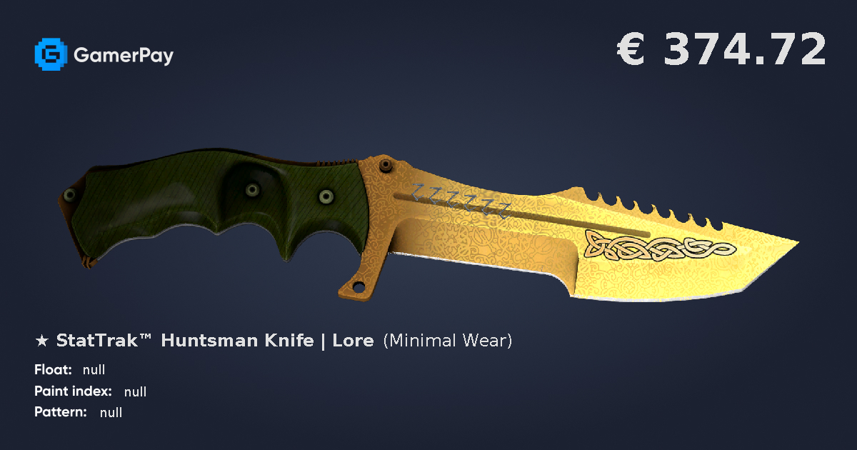 StatTrak™ Huntsman Knife | Lore on GamerPay