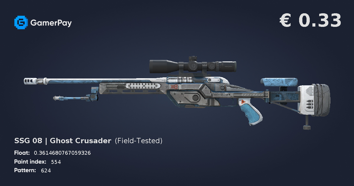 SSG 08 | Ghost Crusader on GamerPay