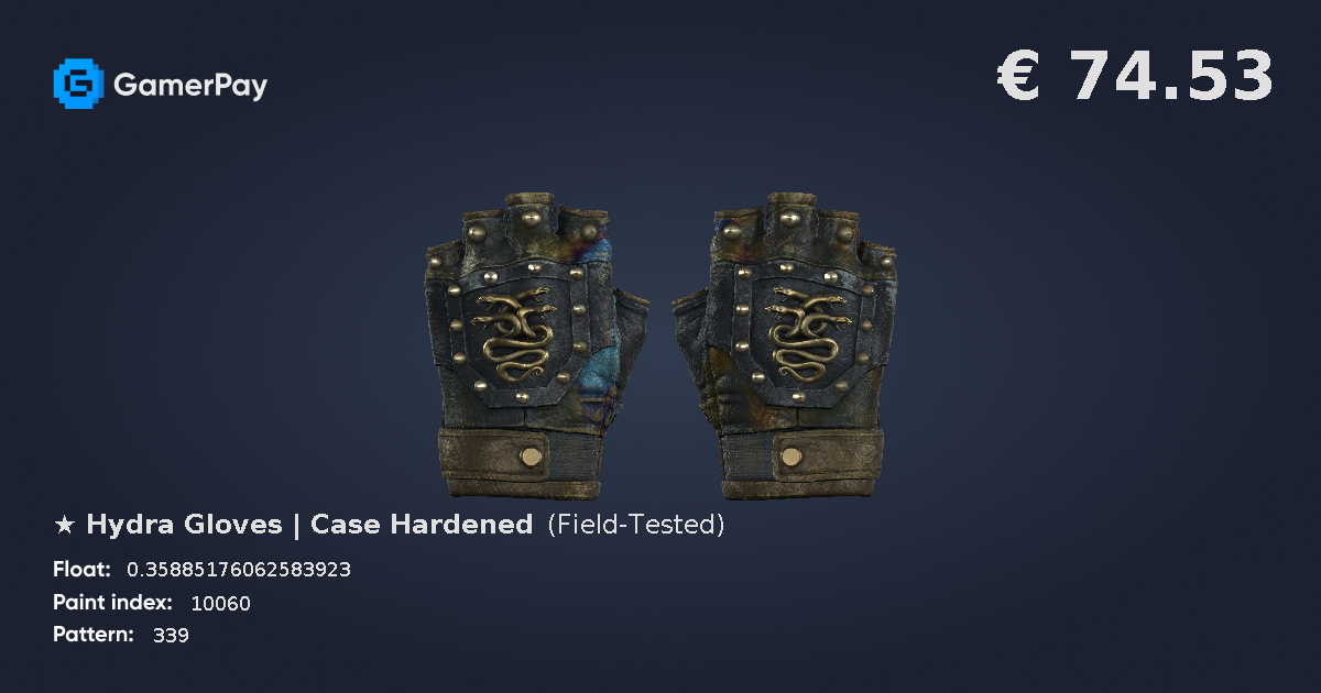 Hydra Gloves | Case Hardened on GamerPay