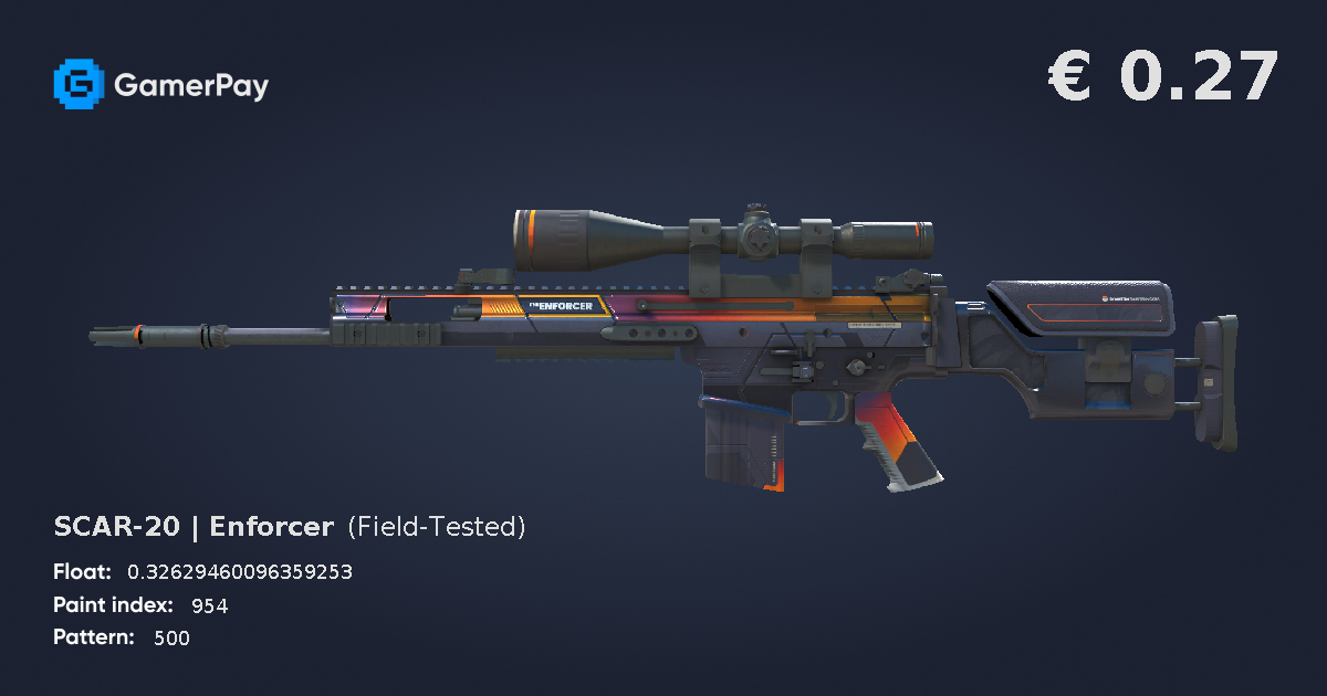 SCAR-20 | Enforcer on GamerPay