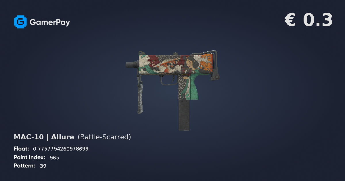 MAC-10 | Allure on GamerPay