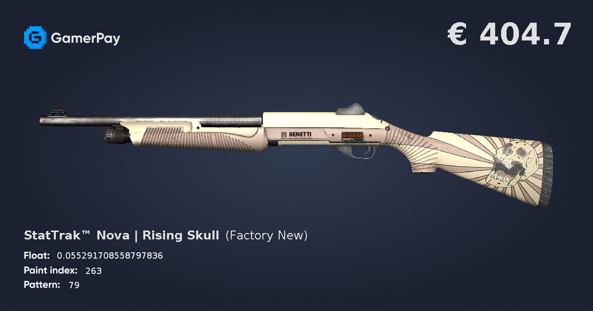 StatTrak™ Nova | Rising Skull on GamerPay