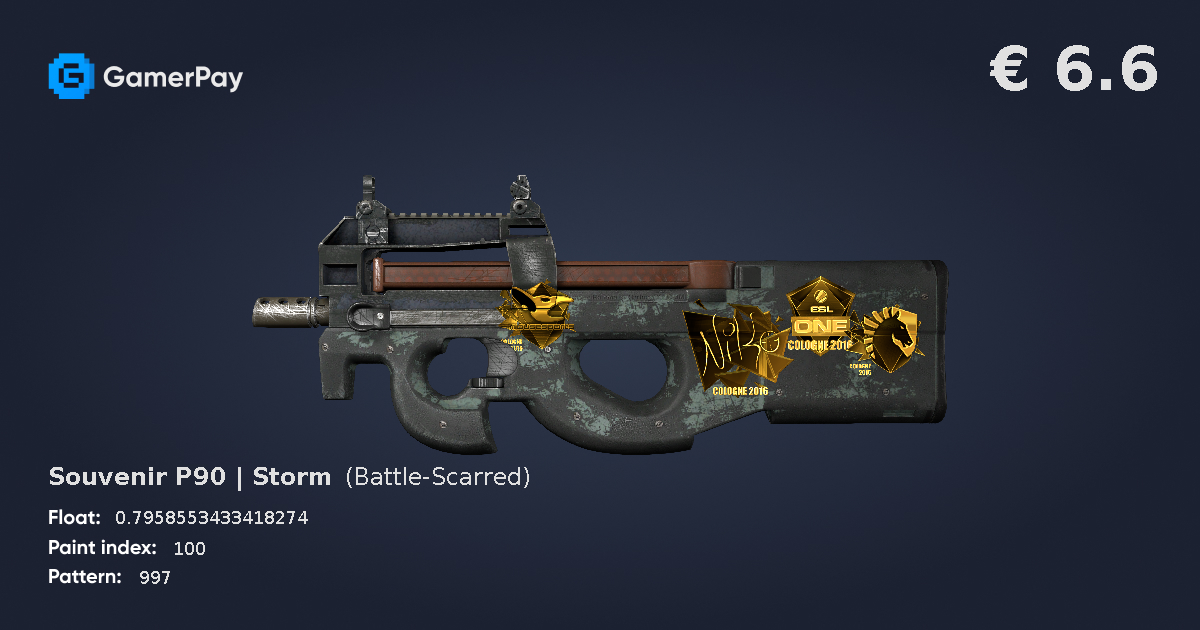 Souvenir P90 | Storm on GamerPay