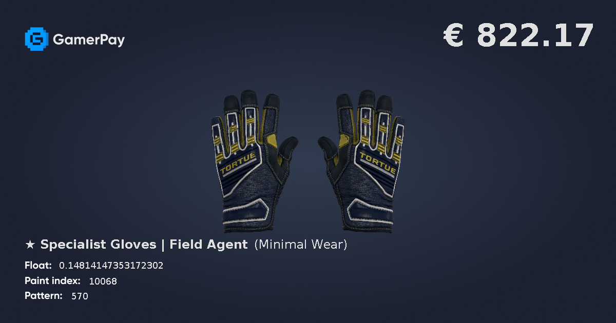 Specialist Gloves | Field Agent on GamerPay