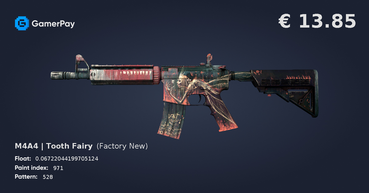 M4A4 | Tooth Fairy on GamerPay