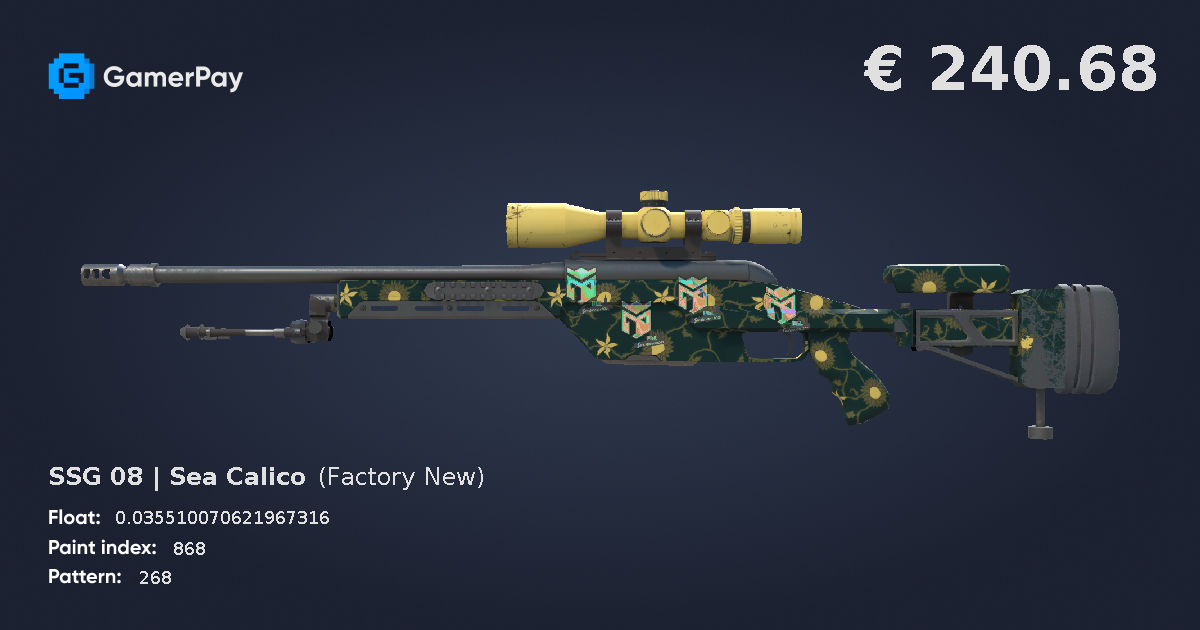 SSG 08 | Sea Calico on GamerPay