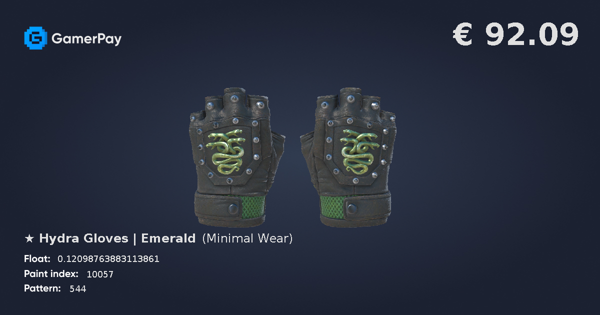 Hydra Gloves | Emerald on GamerPay