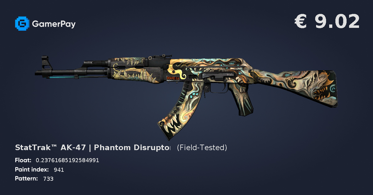 StatTrak™ AK-47 | Phantom Disruptor on GamerPay