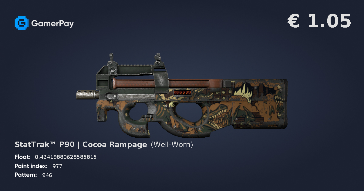 StatTrak™ P90 | Cocoa Rampage on GamerPay