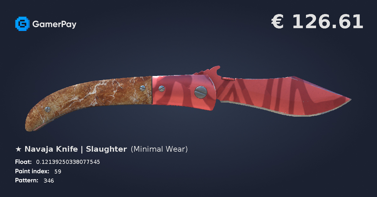 Navaja Knife | Slaughter on GamerPay