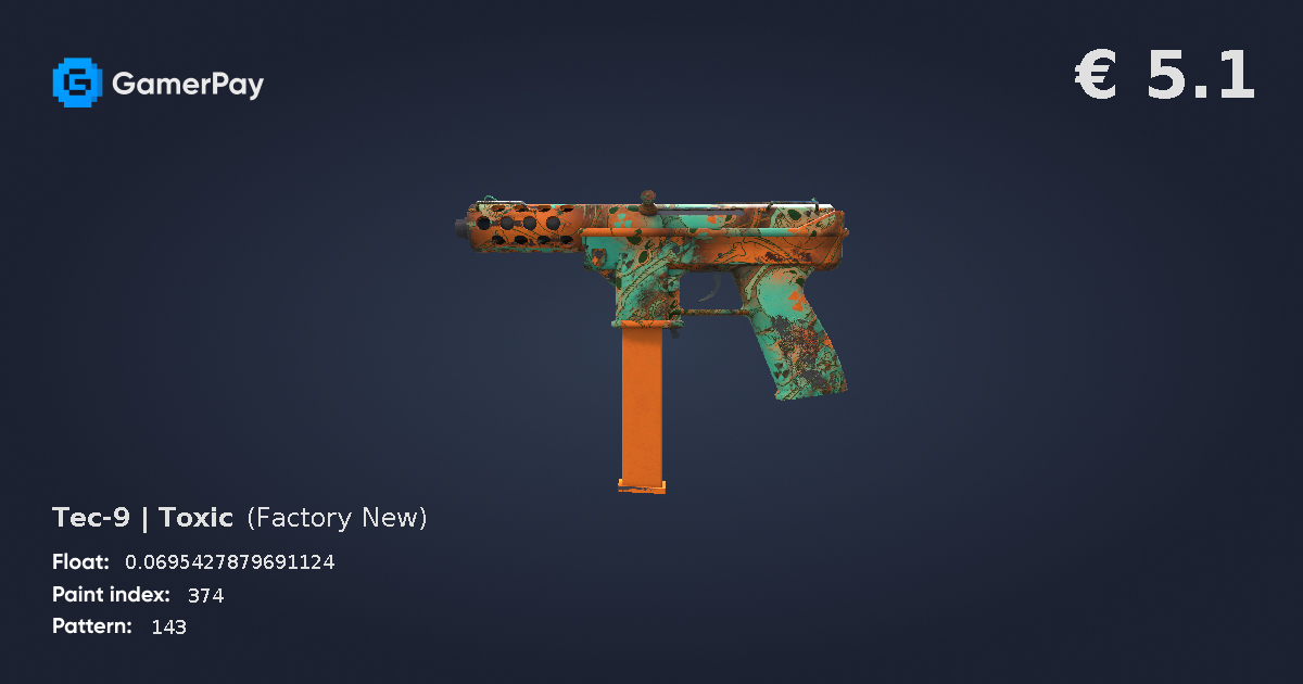 Tec-9 | Toxic on GamerPay
