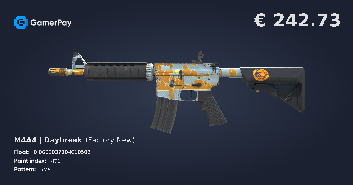 M4A4 | Daybreak on GamerPay