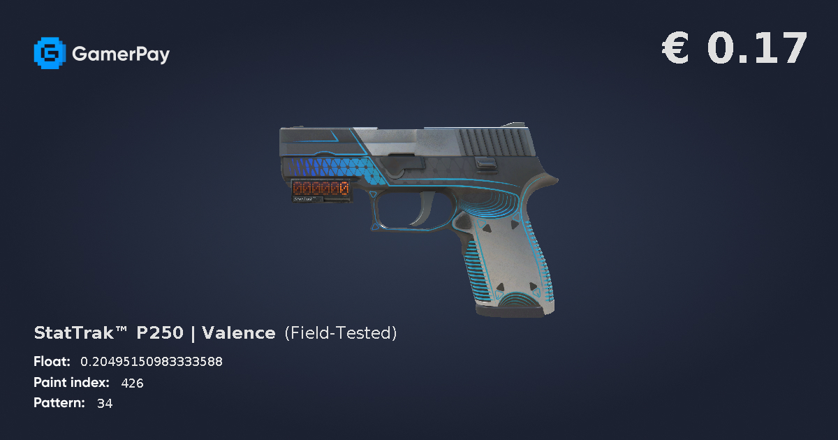 StatTrak™ P250 | Valence on GamerPay